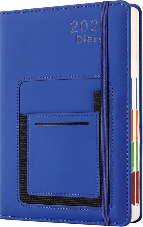 Dagboek 2025 2026 A5 Academische Planner Met Kleurige Maandtabbladen