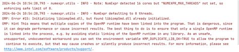 Omp Error 15 Initializing Libiomp5mddll But Found Libiomp5mddll