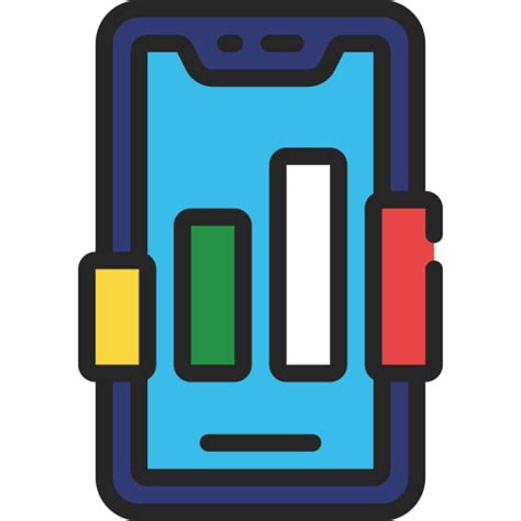 Mobile Analytics Free Business And Finance Icons