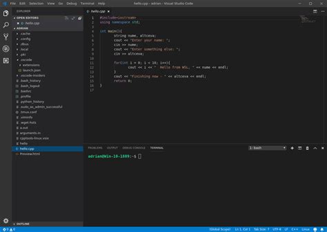 GitHub Adrian LL Vscode Cpp Wsl Graphical Apps Trying To Set VSCode For C In WSL As A