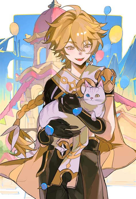 Aether Genshin Impact Drawn By Sialou Danbooru Aether Genshin Impact Drawn By Sialou Danbooru