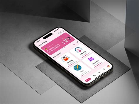 Modern Language Learning App Ui Design Inspiration By Design Tendency On Dribbble