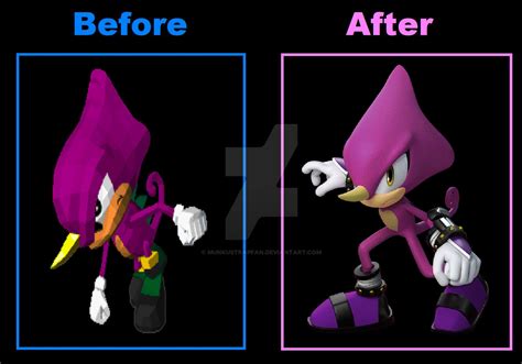 Espio Then Vs Now By Munkustrapfan On Deviantart
