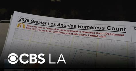 Volunteers Still Needed For 2026 Los Angeles Homeless Count Cbs Los