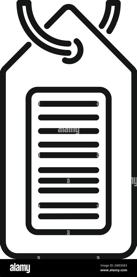 Scan Bar Code Tag Icon Outline Vector Check Ticket Phone Device