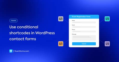 How To Use Conditional Shortcodes In Wordpress Contact Forms Fluent Forms
