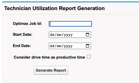 Configuring The Resource Utilization Report