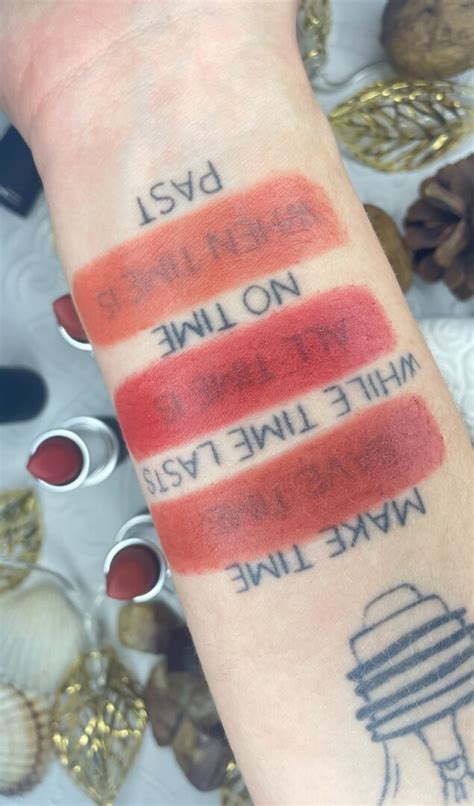 MAC Mull It Over vs Stay Curious vs Brickthrough Lipstick Swatches