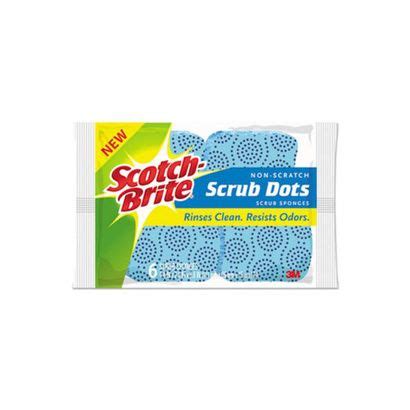 Scotch Brite Scrub Dots Non Scratch Scrub Sponges