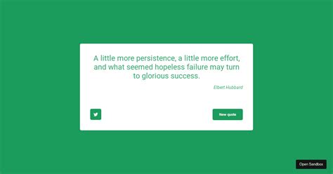 Fcc Random Quote Gen Codesandbox