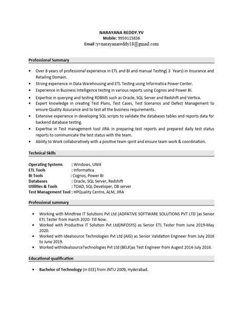 Narayana Reddy Y V Pdf Databases Sql