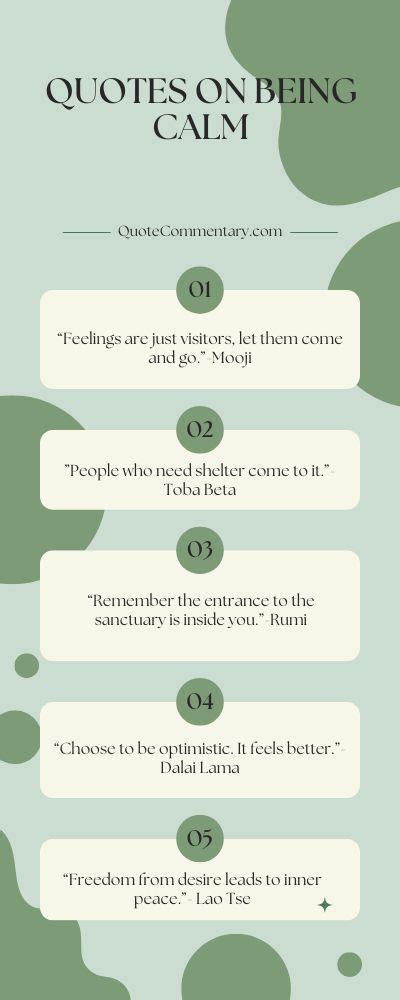 Quotes On Being Calm Their Meanings Explanations