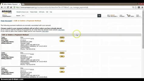 Amazon Payment Method Delete At William Stork Blog
