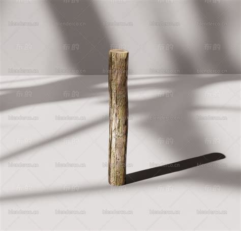 Blender树桩枯木blender布的模型32 Blender布的