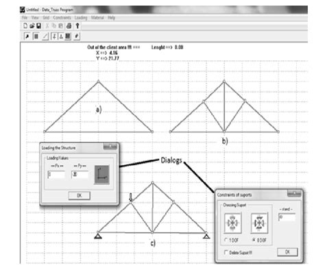 Truss Gi Program For Modeling Of Planar Trusses Download Scientific Diagram