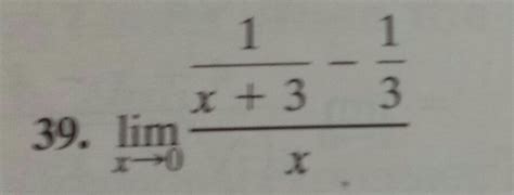 solved use properties of limits to find the indicated limit