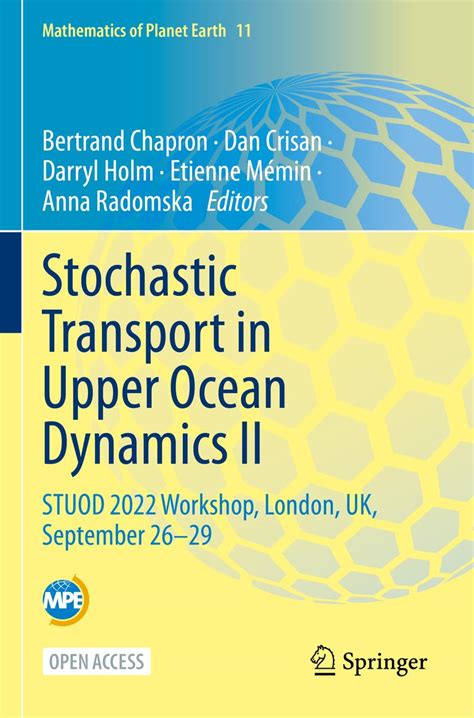 Buy Stochastic Transport In Upper Ocean Dynamics Ii Stuod 2022