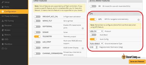 how to setup gps in betaflight oscar liang