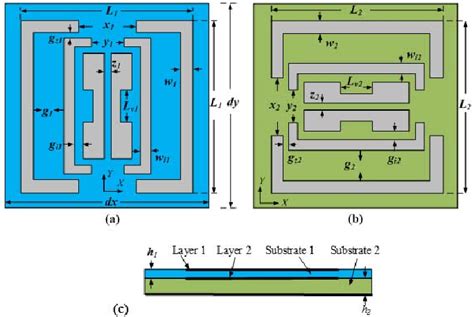 Figure 2 From Wideband Folded Reflectarray Using Novel Elements With High Orthogonal