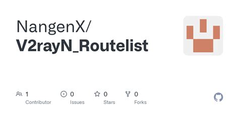 Github Nangenxv2raynroutelist