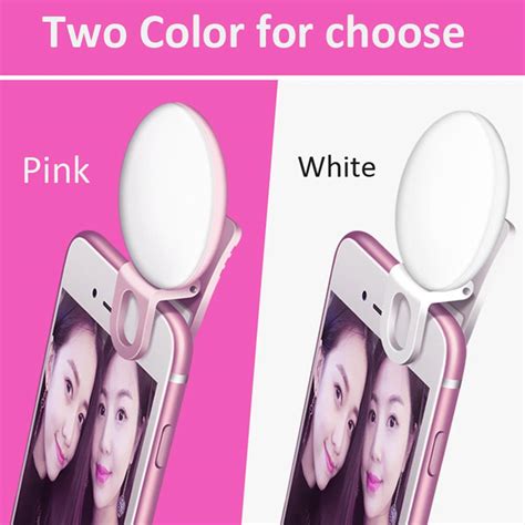 Portable Selfie Flash Led Clip On Mobile Phone Sel Vicedeal
