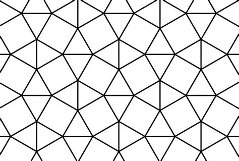 Triangle Tessellation Template