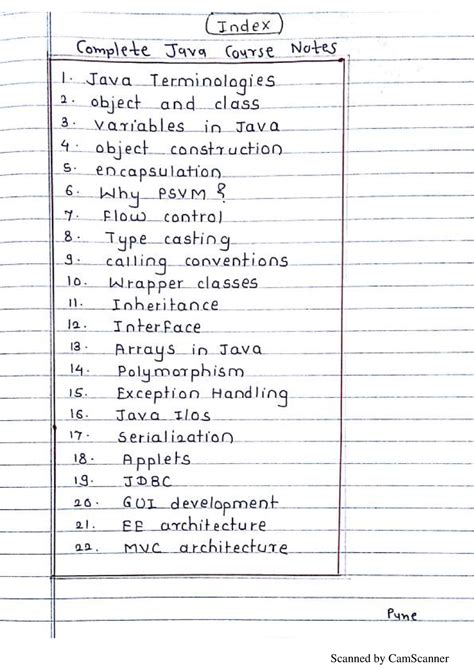 Java Notes Complete Computer Science Engineering Data Science Studocu