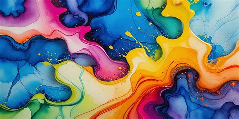 흰색 배경에 금 얼룩이있는 푸른 분홍색 옐로우와 오렌지 잉크의 생생한 소용돌이 생생한 잉크 소용돌이 금 얼룩 흰 바탕 배경 일러스트 및 사진 무료 다운로드 Pngtree