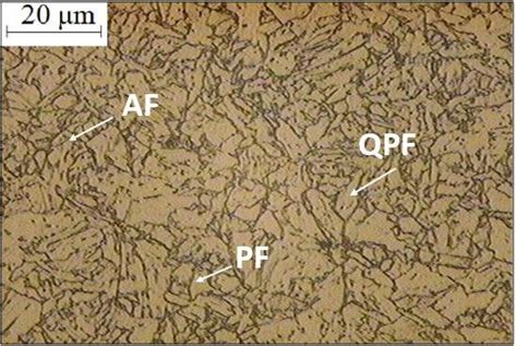 Typical Microstructure Of An Api X70 Steel The Microstructure Is Download Scientific Diagram