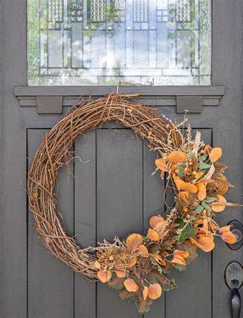 Gorgeous Diy Fall Eucalyptus Wreath Twelve On Main