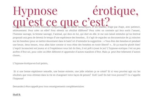 La Sexoth Rapie Bourg La Reine Hypnotiseur Bourg La Reine