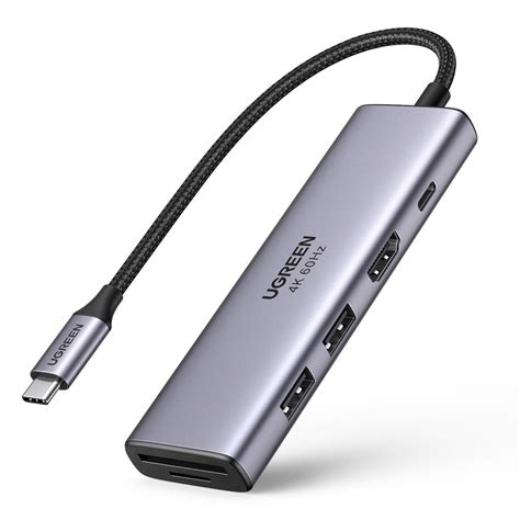 Ugreen W Wielofunkcyjny Hub Usb Typ C X Usb Gen Hdmi K