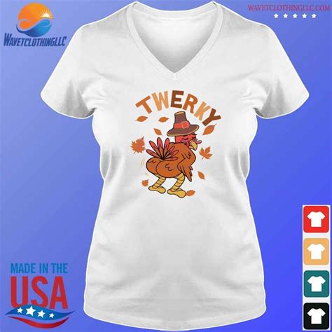 Twerkey Thanksgiving Turkey Butt Twerk Dance Pun 2023 Shirt