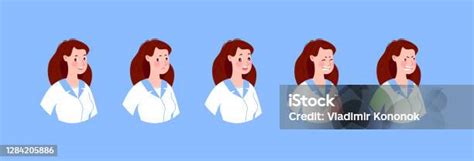 다양한 감정의 의사 캐릭터 디자인 세트입니다 플랫 만화 스타일의 일러스트 의사에 대한 스톡 벡터 아트 및 기타 이미지 의사 개체 그룹 건강관리와 의술 Istock