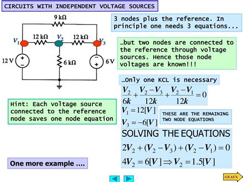 ppt nodal and loop analysis techniques powerpoint presentation free
