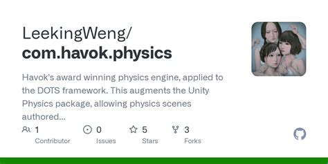 github leekingweng com havok physics havok s award winning physics