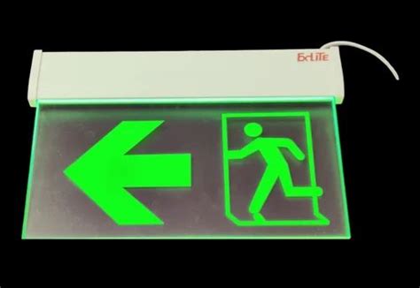 Ceiling Mounted Led Exit Light 10 C To 60 C 360 Mm W 180 Mm H At 2000 Piece In Chennai