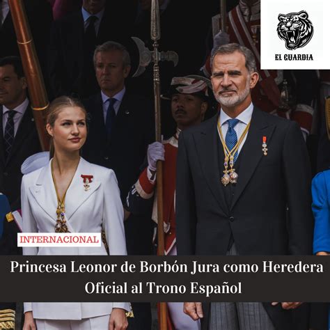 El Guardia 👑🇪🇸 Princesa Leonor De Borbón Jura Como