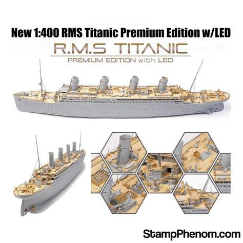 Academy RMS Titanic Premium Edition With LED