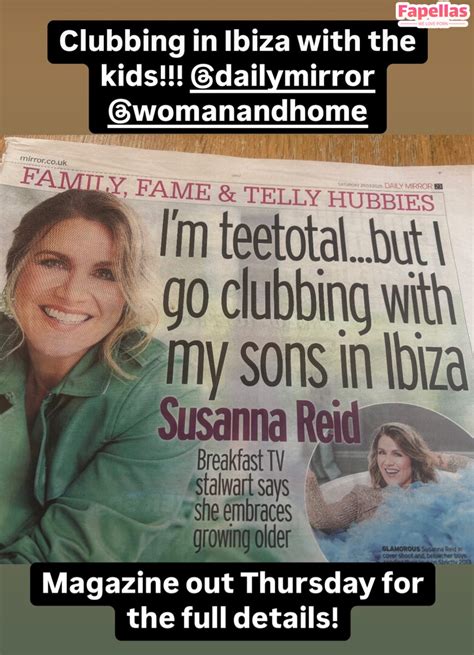 Susanna Reid Aka Susannareid Nude Leaks Fapellas