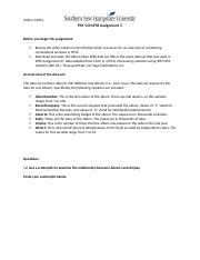 PSY SPSS Assignment Week Docx Amber Collins PSY SPSS Assignment Before You