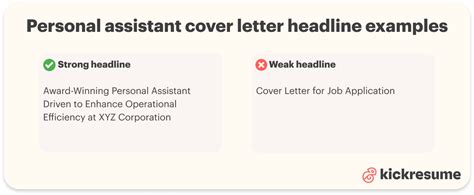 Personal Assistant Cover Letter Samples And Examples 2025 Kickresume