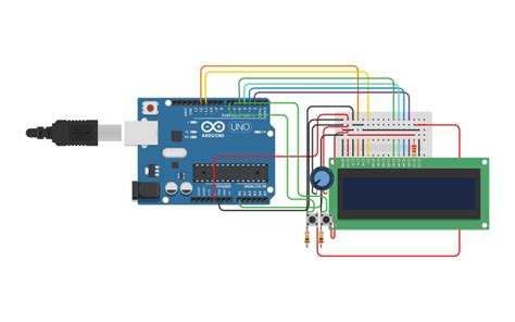 Circuit Design Gauge Cluster Lcd V2 Engine Rpm Gear Tinkercad