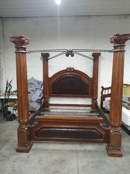 Ashley North Shore King Size Canopy Bed Ford Brothers Inc