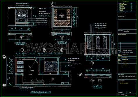21 Download Detailed Cad Drawings Of Interior Wall Elevations For The