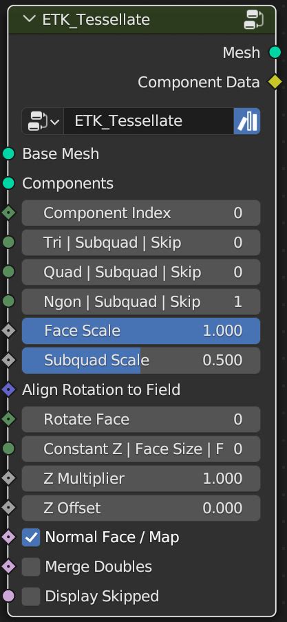 replacement based procedural modelling [proposal] feature and design