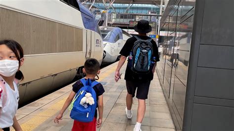 맘보 일상 브이로그 14 1 전주 배낭여행 태어나서 첫 기차여행 전주역 Youtube