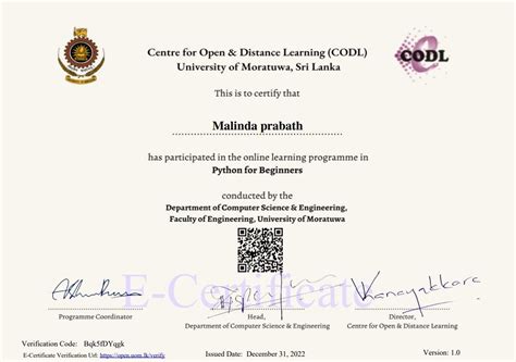 Malinda Prabath On Linkedin Python University Share