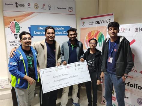 Tanmay Bhagwat On Linkedin Hackathon Nit Raipur Coding