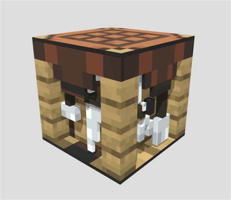 Artisan Table Crafting Table Alternative Minecraft Texture Pack